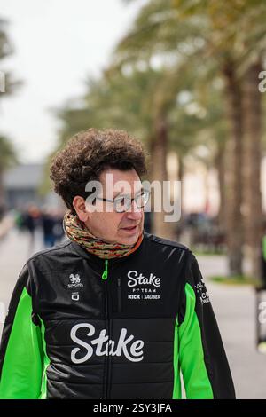 Mattia Binotto (Stake F1 Team Kick Sauber, Geschaeftsfuehrer Audi F1 ...