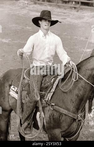 Rider on horse, vintage retro style Stock Photo - Alamy