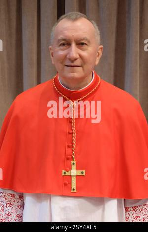 The Secretary of State of the Holy See, Cardinal Pietro Parolin, in ...