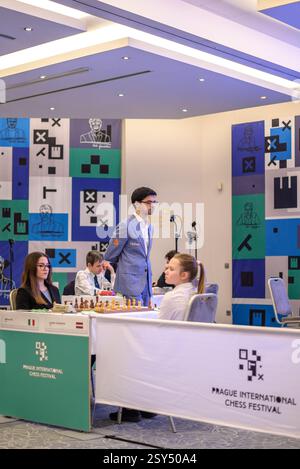 Grandmaster Anish Giri at Prague International Chess Festival 2025 ...
