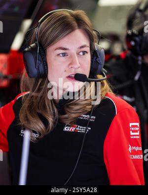 MUELLER Laura, Race engineer of Haas F1 Team during the Formula 1 Gulf ...