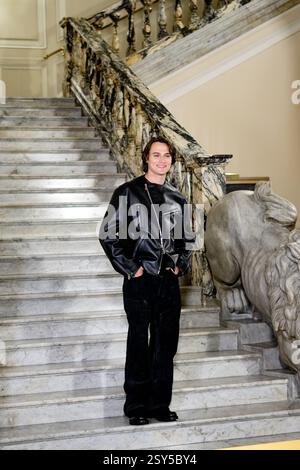 Saul Nanni, Deva Cassel, Benedetta Porcaroli, Kim Rossi Stuart during ...