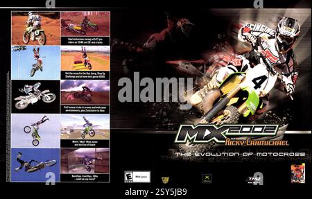 Ad for MX 2002 featuring Ricky Carmichael is a video game developed by ...