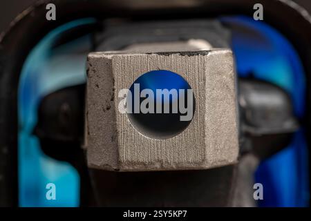 part of the car engine mounting part, the details of the mounting ...