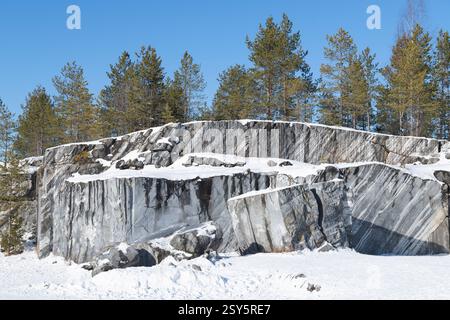 Ruskeala marble quarry, Karelia, Russia Stock Photo - Alamy