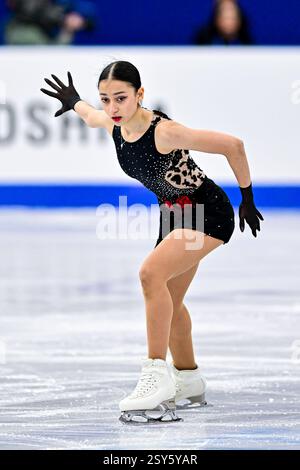 Ariadna GUPTA ESPADA (ESP), during Women Short Program, at the ISU ...
