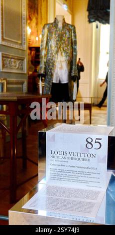 Exhibition Louvre Couture at Musee du Louvre, Paris, France on February ...