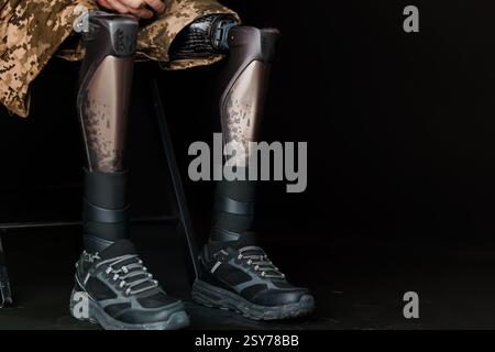 Advanced Bionic Leg Prosthesis Showcasing Cutting-Edge Technology and ...