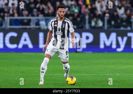 Lloyd Kelly of Juventus FC seen in action during Serie A 2024/25 ...
