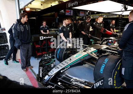 Mercedes AMG F1 Team W16, mechanical detail sidepod flor fence floor ...