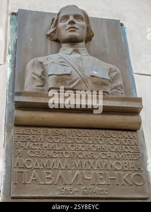 The sniper Lyudmila Pavlichenko Hero of the Soviet Union Stock Photo ...