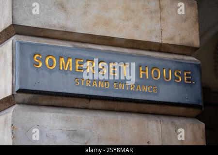 Somerset House, London, UK. 23rd February, 2015.Christopher Raeburn ...