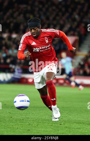 Nottingham Forest forward Anthony Elanga (21) during the Nottingham ...