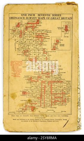 The OS Revised Series map of England and Wales from the early 20th ...