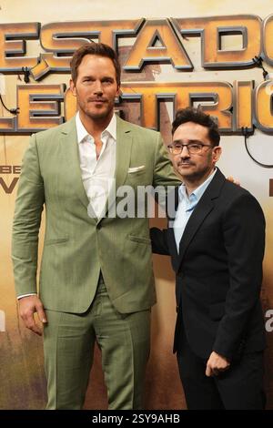 Chris Pratt and Juan Antonio Bayona attended "The Electric State ...