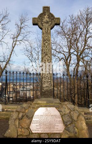 Memorial to Colonel K D Mackenzie, Edinburgh Castle Esplanade ...