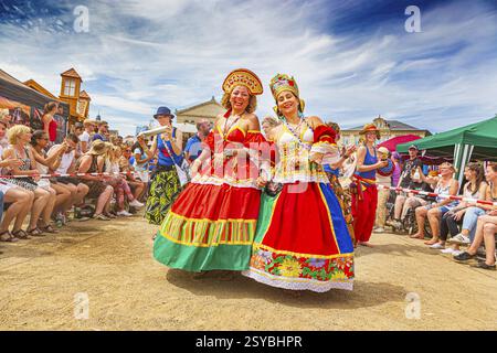The International Samba Festival in Coburg, Germany, Europe Stock Photo ...