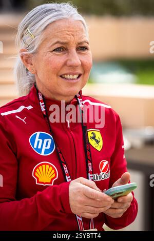 BAHRAIN, BAHRAIN - FEBRUARY 28: Angela Cullen of New Zealand during Day ...
