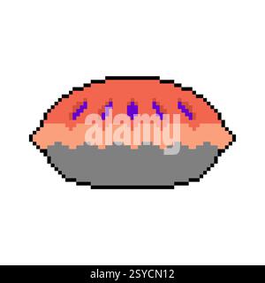 Fruit pie pixel art. 8 bit Blueberry Pie Stock Vector Image & Art - Alamy