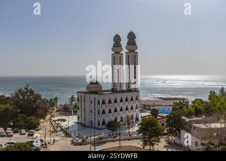 Outside view of the Mosque of the Divinity in Dakar city Senegal Stock ...
