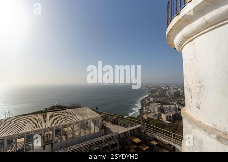 Phare des Mamelles lighthouse in the Dakar city downtown Senegal Stock ...