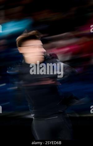 Patrick BLACKWELL (USA), during Junior Men Free Skating, at the ISU ...