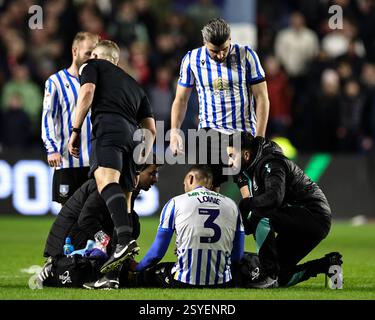 Max Lowe of Sheffield Wednesday during the Sky Bet Championship match ...