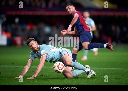 Clement Lenglet of Atletico de Madrid during the La Liga EA Sports ...