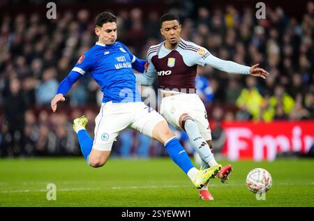 Cardiff City's Yousef Salech during the Sky Bet Championship match at ...