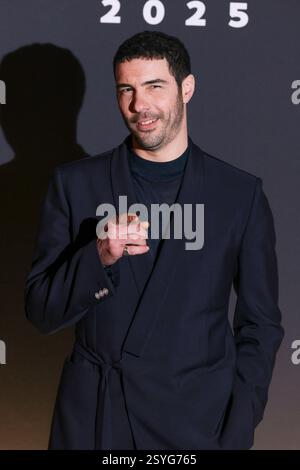 Tahar Rahim posing upon arrival at the Gala Dinner following the 50th ...