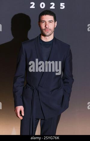 Tahar Rahim posing upon arrival at the Gala Dinner following the 50th ...