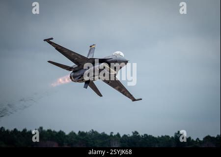 U.S. Air Force Maj. Taylor “FEMA” Hiester, F-16 Viper Demonstration ...