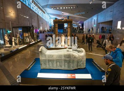 The 20-plus year construction of the 872,000 sq. ft. Grand Egyptian ...