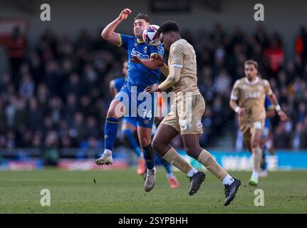 AFC Wimbledon's Matty Stevens during the Sky Bet League Two play off ...