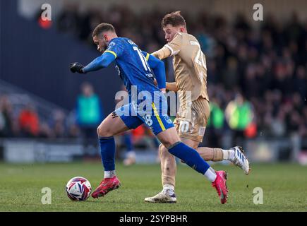 AFC Wimbledon's Marcus Brown in action during the Sky Bet League Two ...