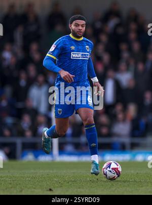 AFC Wimbledon's Ryan Johnson during the Sky Bet League One match at ...