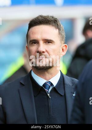 Rangers interim manager Barry Ferguson arrives ahead of the William ...