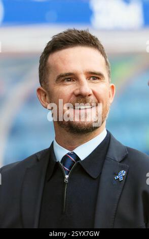 Rangers interim manager Barry Ferguson before the William Hill ...