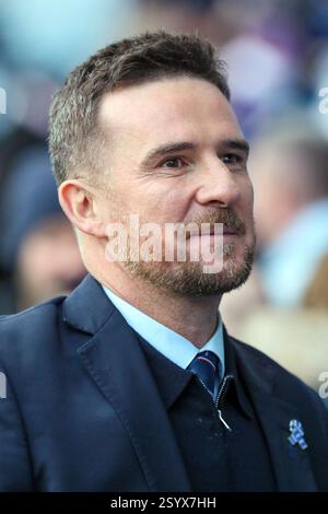 Rangers interim manager Barry Ferguson during a press conference at ...