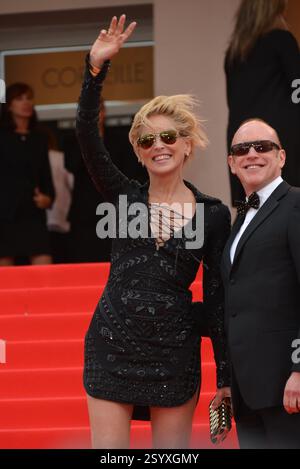 ANNES, FRANCE - MAY 21: Sharon Stone attends 'The Search' Premiere at ...