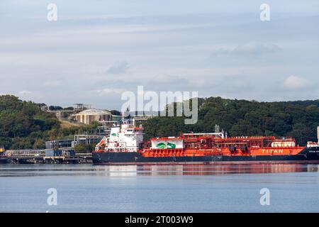 Braefoot bay terminal , Fife Scotland Stock Photo - Alamy