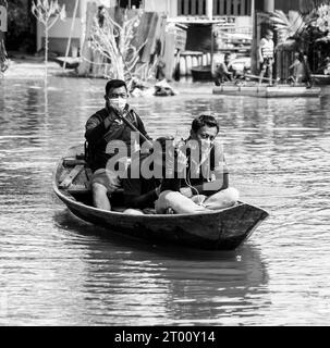 Floods in Thailand & Rescue Agencies Stock Photo - Alamy