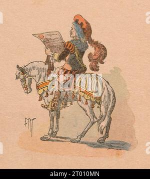 The Sleeping Beauty in the Wood Illustration published in "Les contes ...