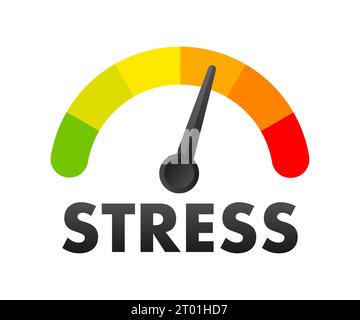 Stress level, mood scale, Person tired because of emotional and work ...