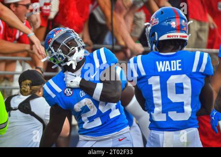 Mississippi running back Ulysses Bentley IV runs a drill at the NFL ...