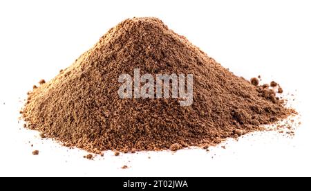 cellulose powder, isolated, copyspace, white powder, industrial ...