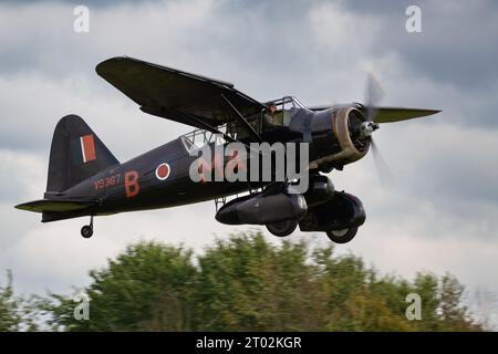 A Westland Lysander at the Shuttleworth Collection Race Day Air Show ...