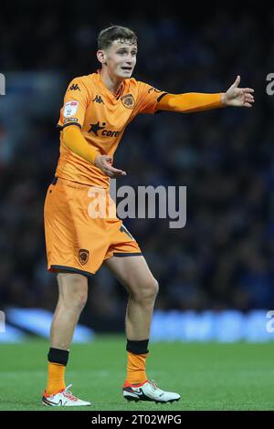 Tyler Morton #15 of Hull City during the Sky Bet Championship match ...