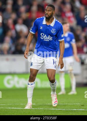 Everton's Beto during the Premier League match at Turf Moor, Burnley ...