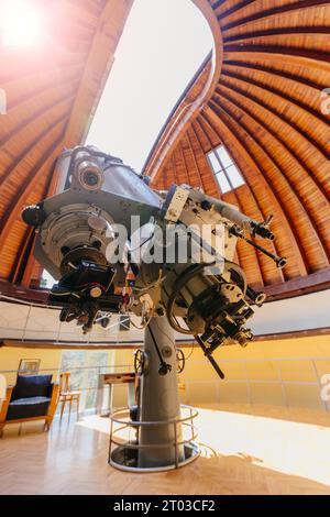 Telescope in Abastumani observatory, Georgia Stock Photo - Alamy